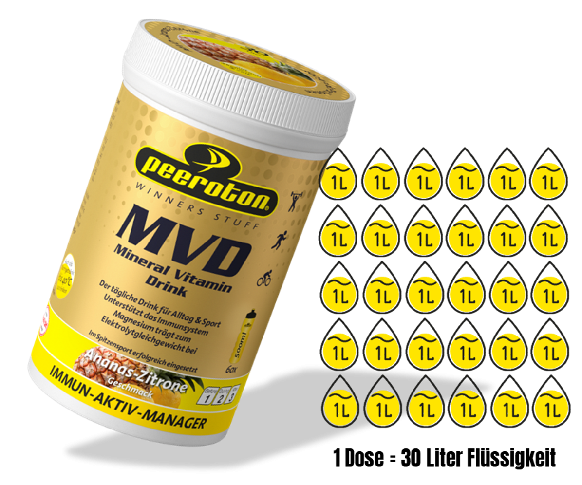 Peeroton MVD Mineral Vitamin Drink – Immunsystem & Hydration stärken