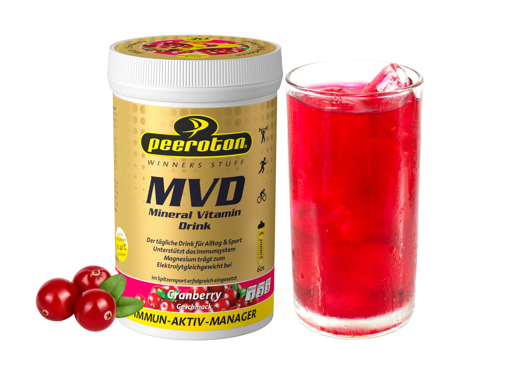 Peeroton MVD Mineral Vitamin Drink – Immunsystem & Hydration stärken